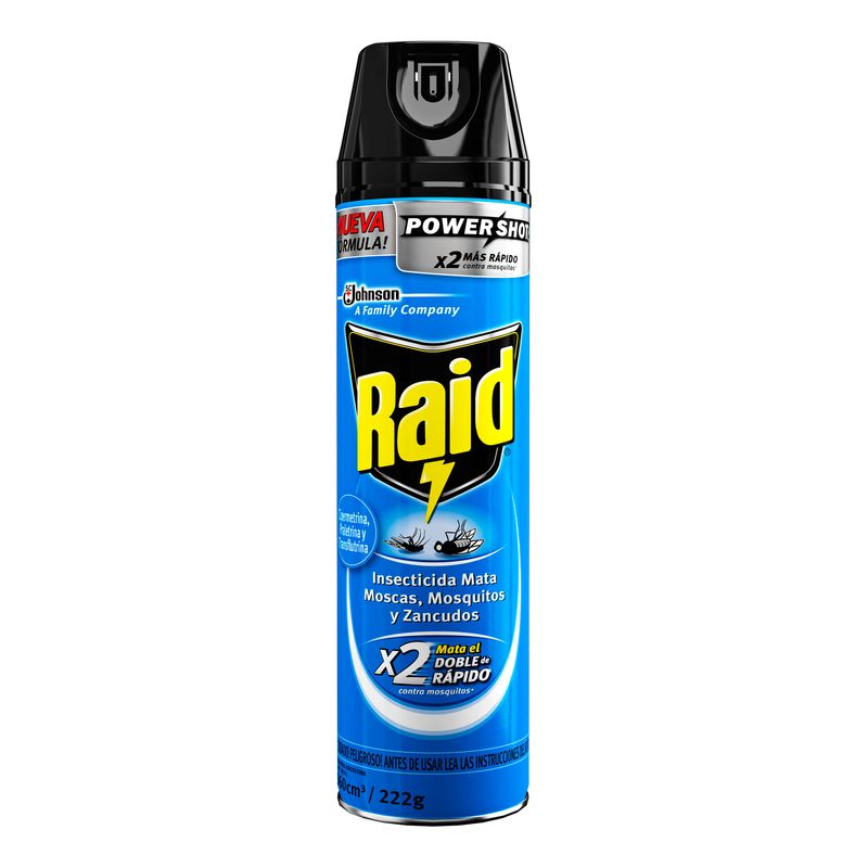Raid Mata Moscas Y Mosquitos X 360 Cc. Raid Mata Moscas Y Mosquitos X 360 Cc.