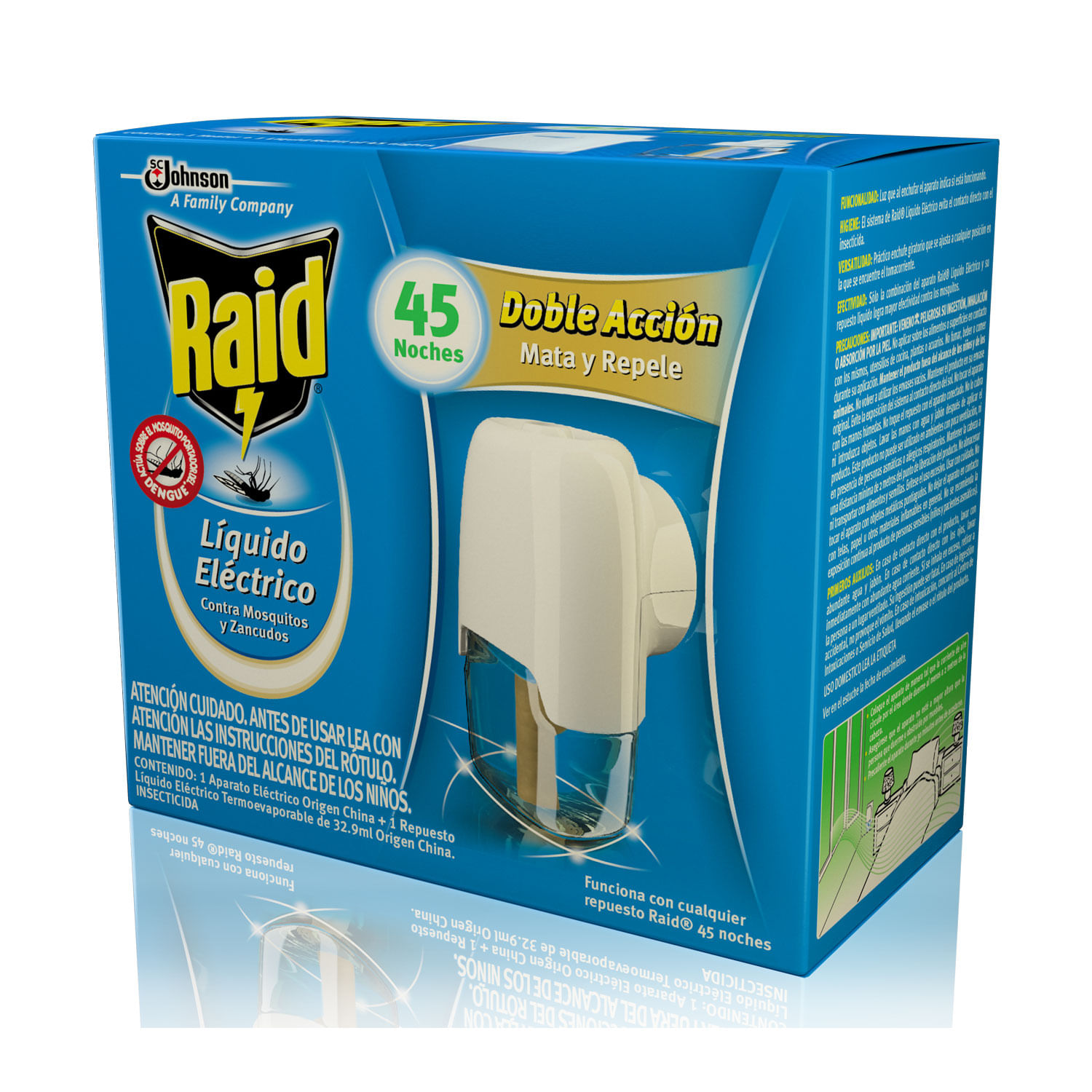 Raid Liquido Electrico Completo