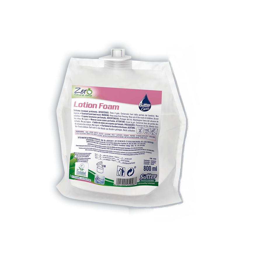 Lotion Foam Ecolabel De 800 Ml. X 6 Un.