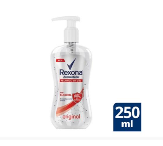 Rexona Alcohol En Gel Original X 221 Ml