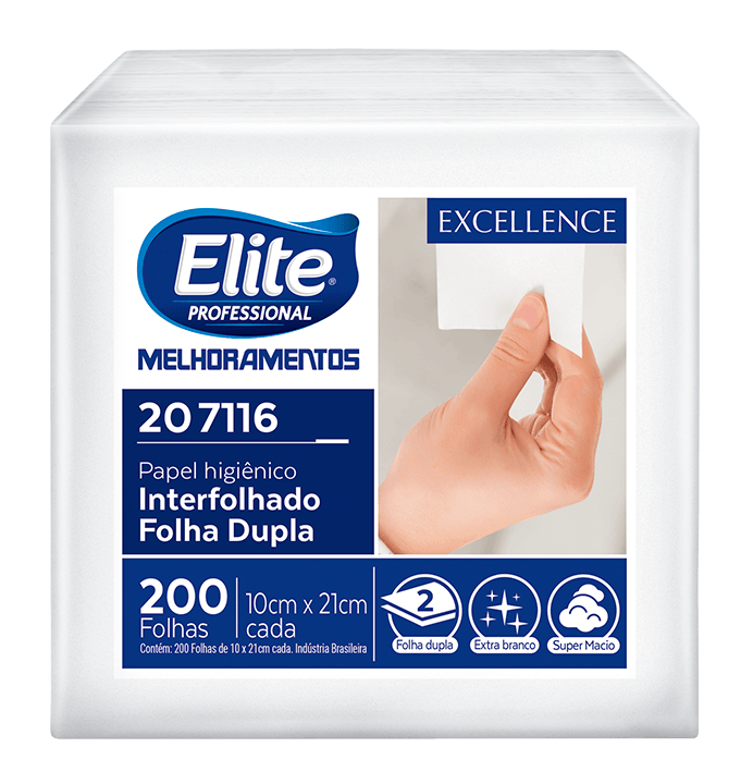 Papel Higienico Intercalado ELITE EXCELLENCE DH 200/60 cod (6614)207116